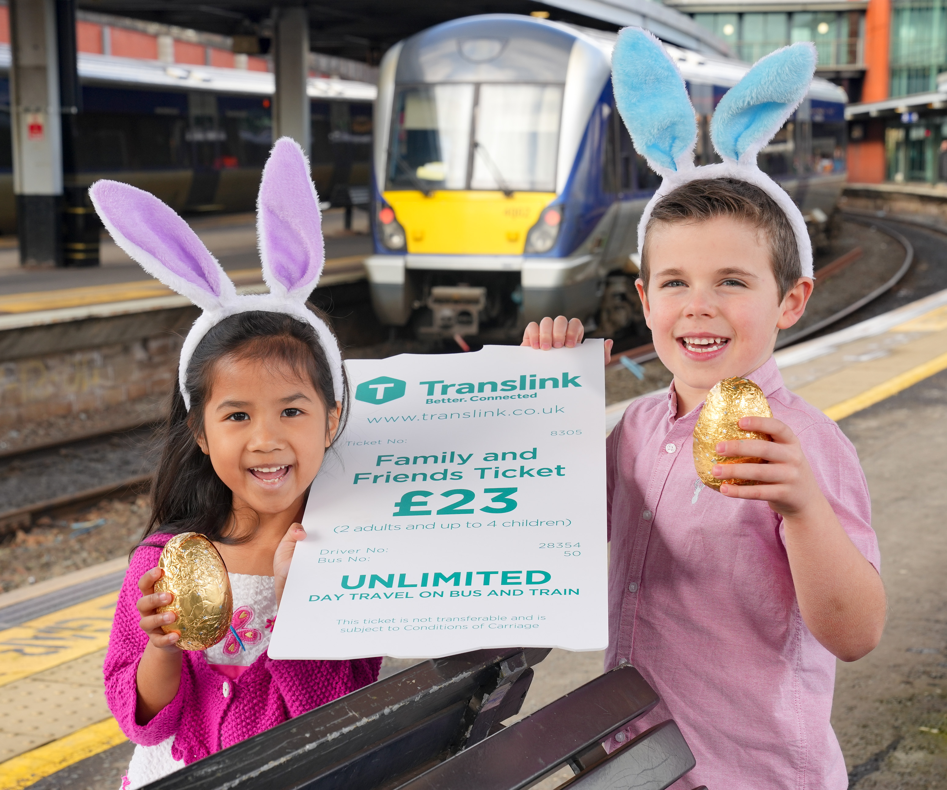 Hop Onboard Translink’s Easter Train For An Egg-Citing Family Day Out ...